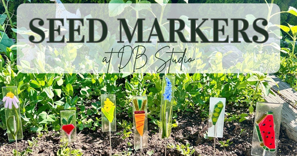 Seed Markers | Fused Glass db Studio | Visit Tri-Cities